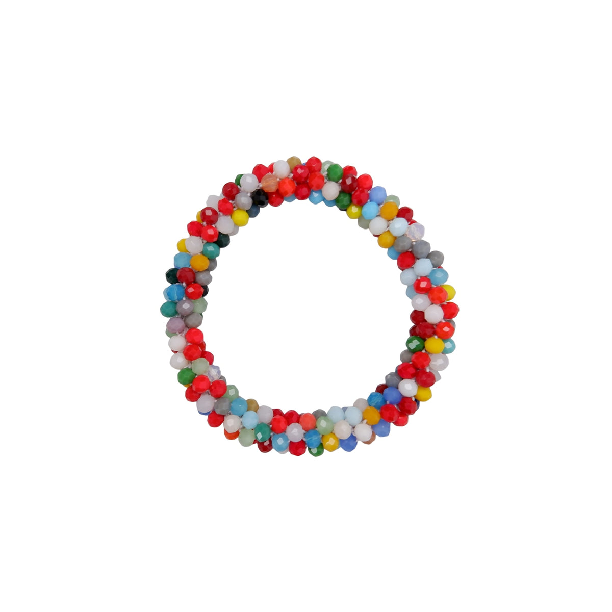 BCNANNA 2-in-1 multi bracelet - Multi Red – Black Colour